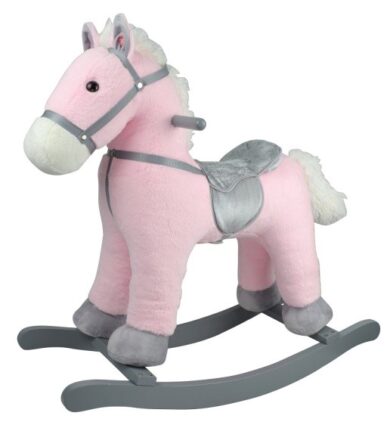 Rocking Horse - Pink with Sound